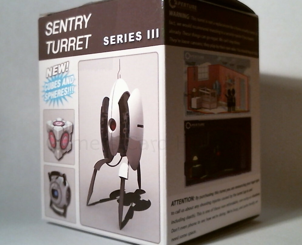 Portal 2 Series III (3) - Open Yellow - NECA Valve Turret Blind Box | eBay