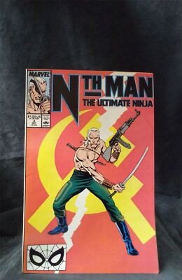 Nth Man the Ultimate Ninja #3 1989 Marvel Comics Comic Book b&b | eBay