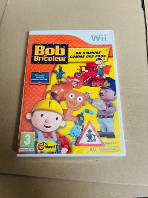 Jeu Bob le Bricoleur Nintendo Wii wii u avec boitier pal en bon état | eBay