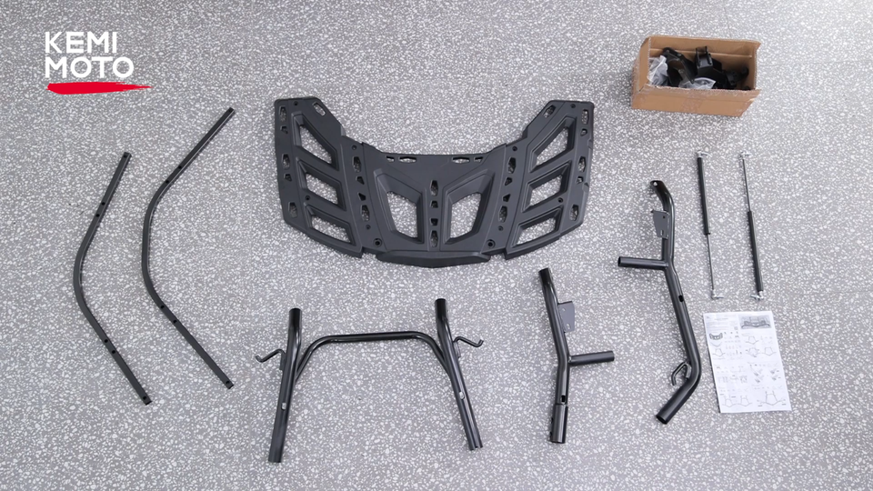 KEMIMOTO Spare Cargo Rack LinQ Pivoting Rack #715002881 For Can Am ...