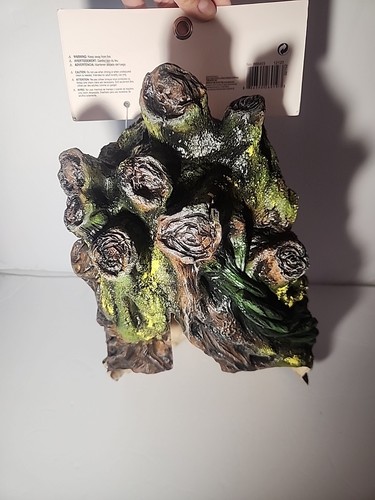 WOOD MONSTER LATEX MASK TALKING TREE FACE TREANT ENT DRYAD HALLOWEEN ...