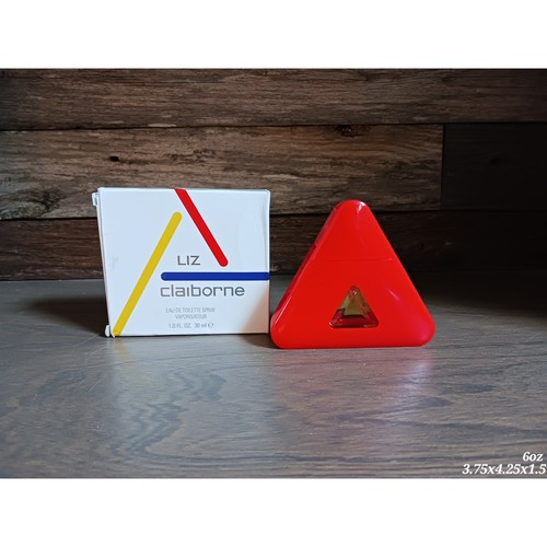 Vintage 90s Liz Claiborne Perfume Red Triangle 1oz New | eBay