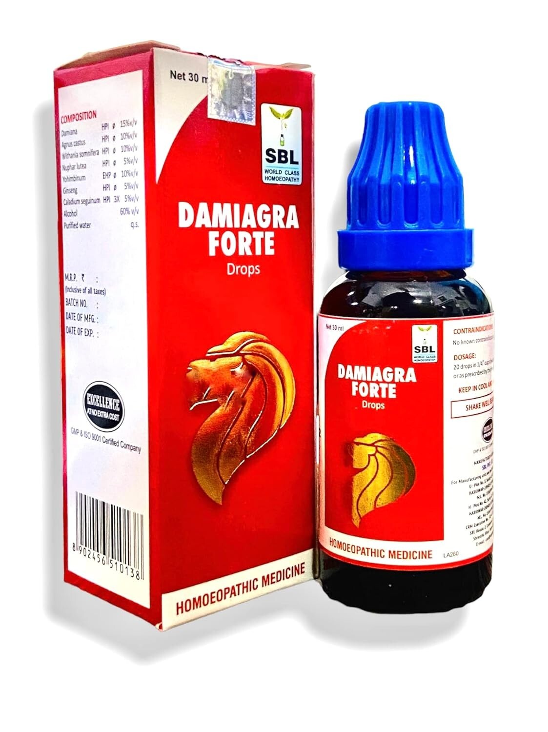 SBL Damiagra Forte Drops (30ml) Homeopathic Free Shipping MN1 | eBay