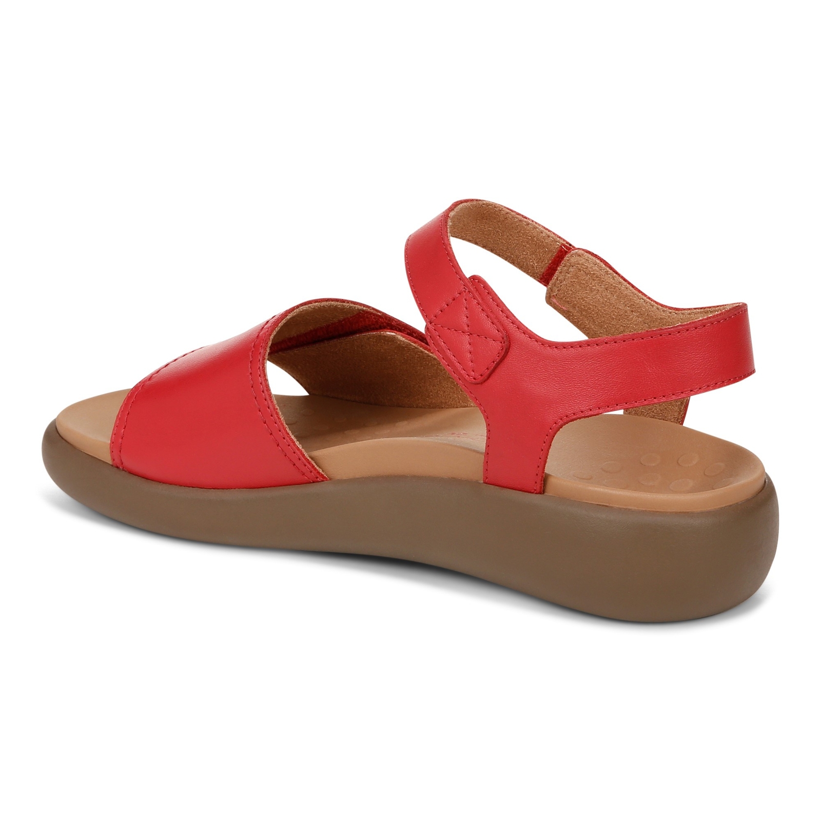 Vionic Awaken Rx - Women's Wedge Soft Comfort Sandal Red - 11 Medium | eBay