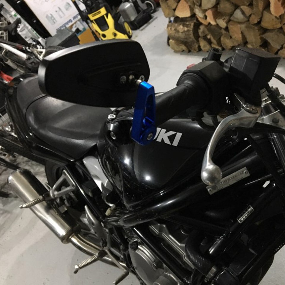 Motorcycle Handle Bar End Mirrors For Suzuki GSXR600 GSXR700 GSXR750 ...