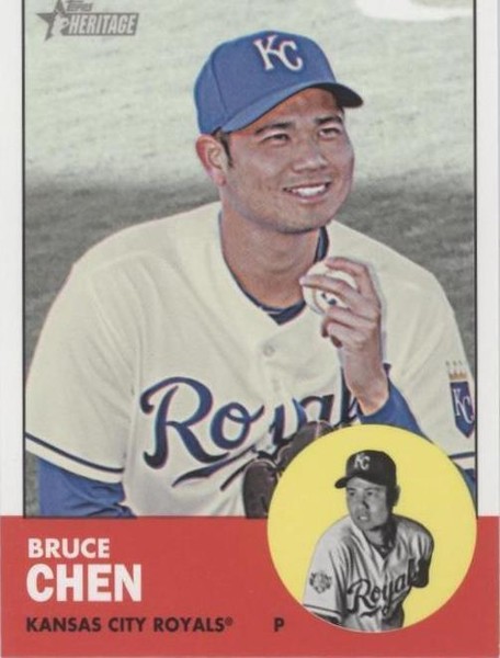 2012 Topps Heritage High Numbers - #H608 Bruce Chen for sale online | eBay