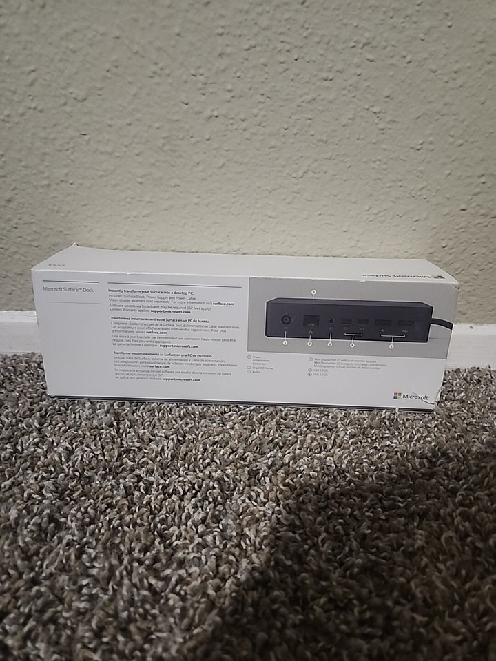 Microsoft Surface Dock Model 1661 Surface Pro 3,4,5,6, Surface Book ...