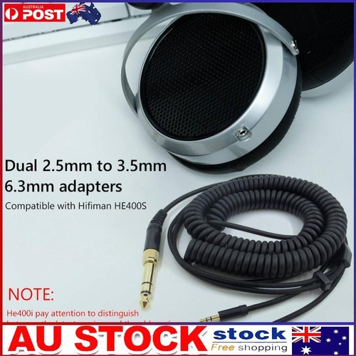 Headphone Spring Cable for Hifiman HE400S/HE-400I/HE560/AudioQuest ...
