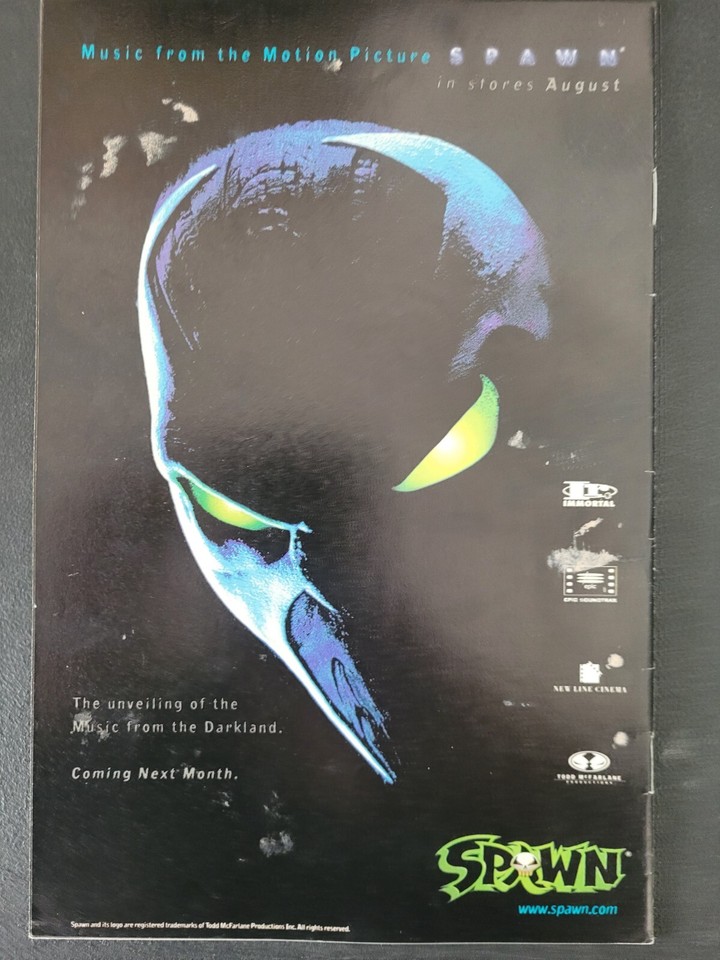 SPAWN #61 (1997) IMAGE COMICS 1ST CAMEO JESSICA PRIEST! RARE NEWSSTAND ...