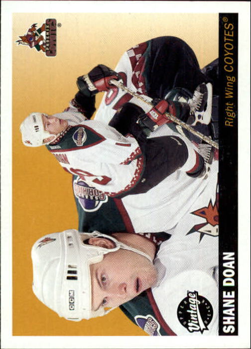 2002-03 UD Vintage Coyotes Hockey Card #193 Shane Doan | eBay
