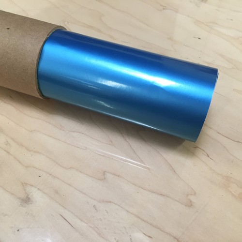 Gloss Pearl Blue Vinyl Wrap 6FT x 5FT Car Auto Vehicle Wrap Sticker ...