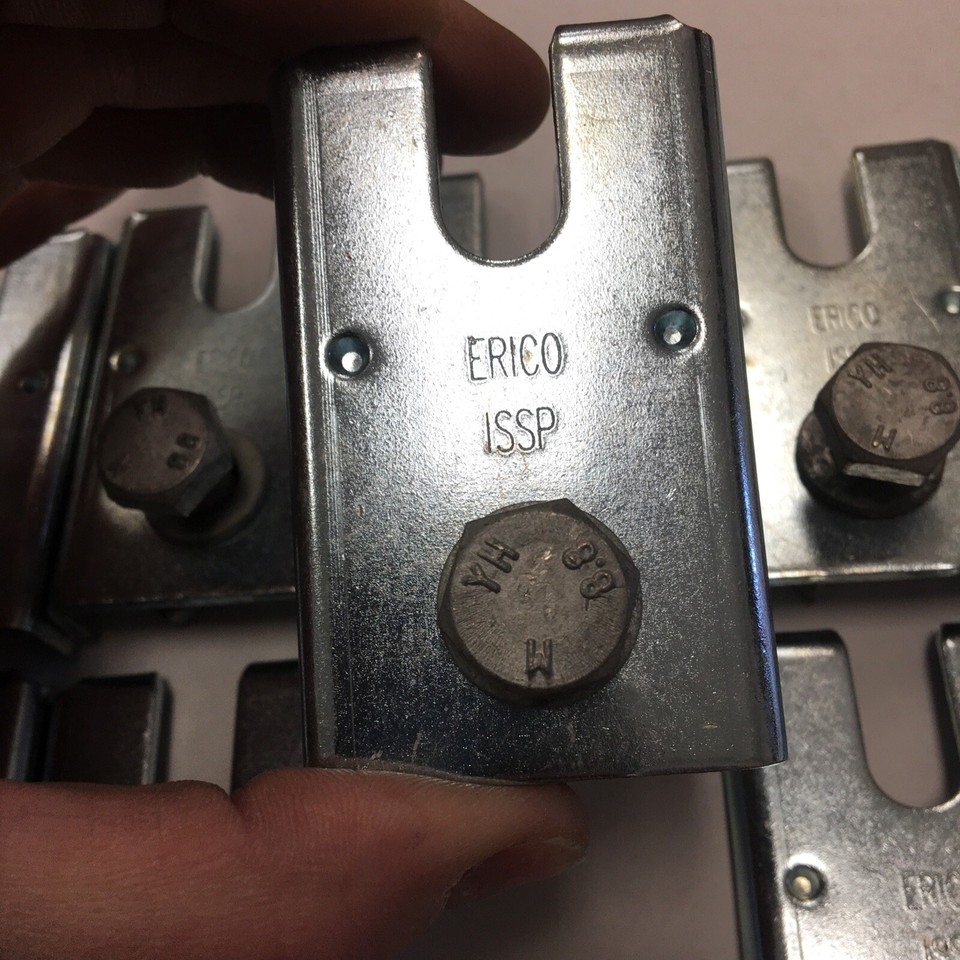 ERICO ISSP NEW NO BOX Caddy Issp375 Strut Plate Fitting For 3/8” Rod ...