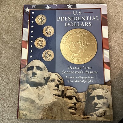U.S. Presidential Dollars Deluxe Coin Collector’s Album With Book | eBay