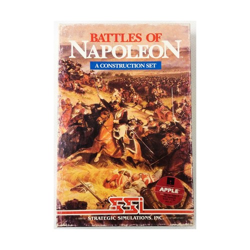 SSI Computer Wargame Battles of Napoleon (Apple) VG+/NM 16685011156| eBay