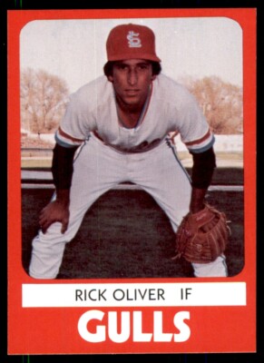1980 TCMA Minor League Rick Oliver Salt Lake City Gulls #10 | eBay