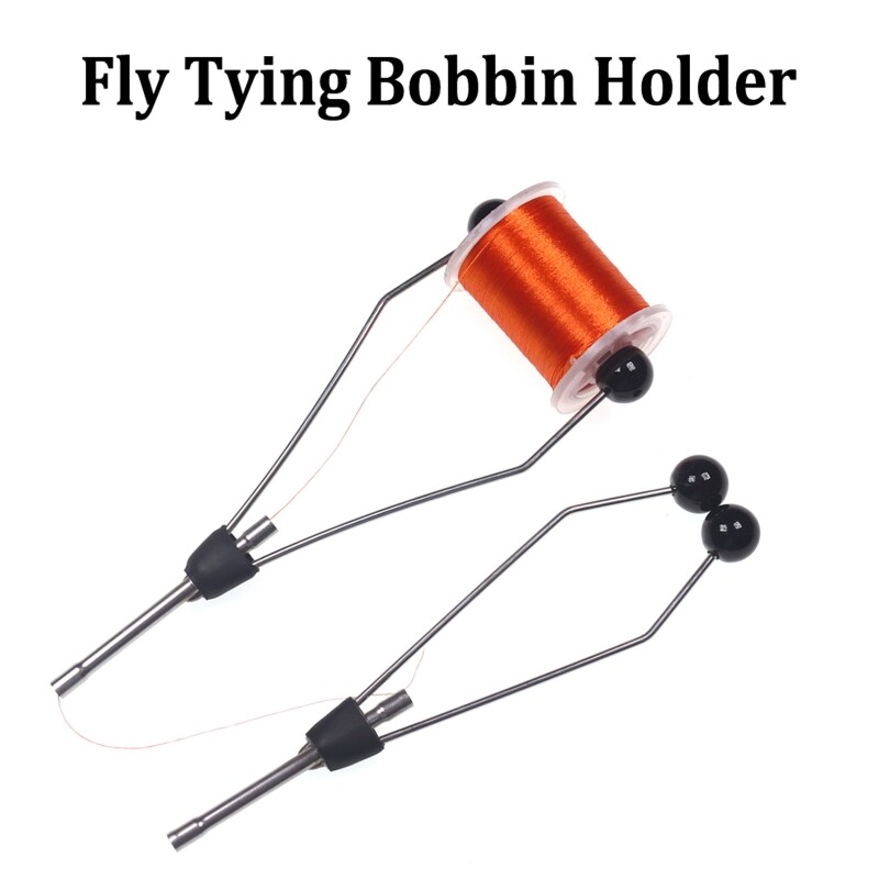 Smooth Fly Tying Bobbin Holder Bobbin Threader Bi-Ceramic Feet Fly ...