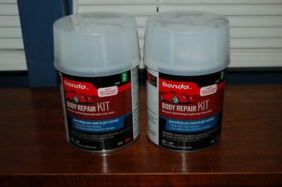 BONDO BODY REPAIR KIT 312 2 CANS | eBay