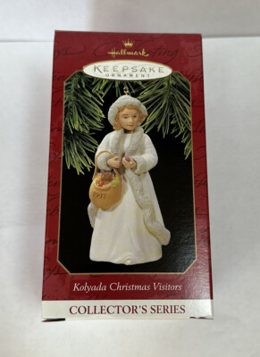 Hallmark Kolyada Christmas Visitors Keepsake Ornament | eBay
