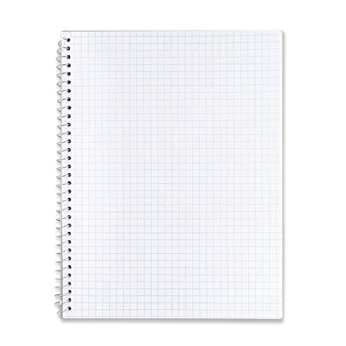 Graph Paper Notebook (Pack) Grid Notebook, 100 Sheets Graph paper ...