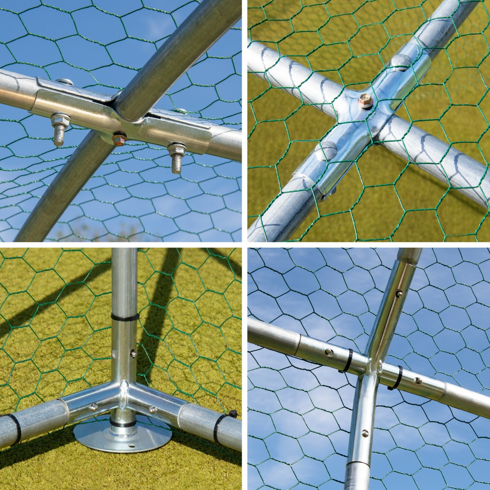 CHICKEN RUN 5.6M X 3M WALK IN PET CAGE COOP FOR DOG RABBIT HEN CAGE PEN ...