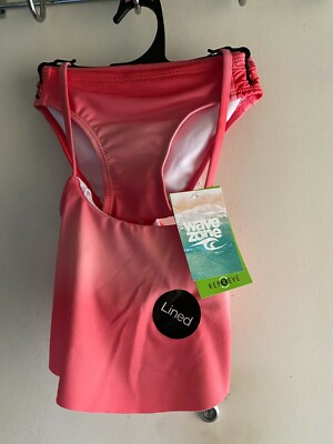 Wave Zone Size 3 Toddler Girls Pink 2 Piece Tankini Bathers Bikinis ...