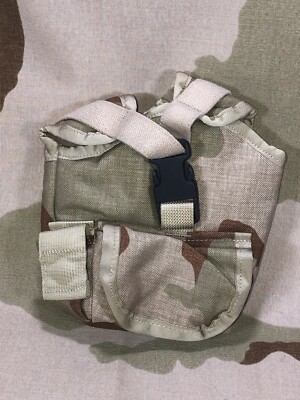 Safariland SPEAR ELCS 1 Quart Canteen Cover Pouch DCU Desert Camo SOF ...