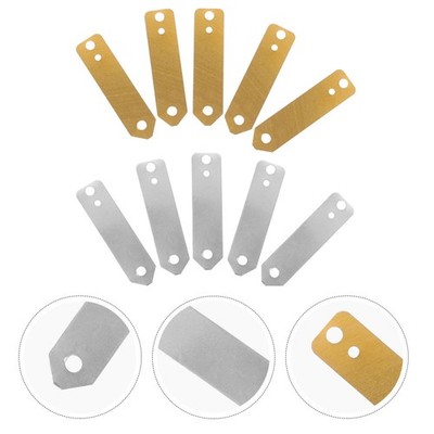 10 Pcs Copper Anode Electrode Material Travel and Zinc Sheets ...