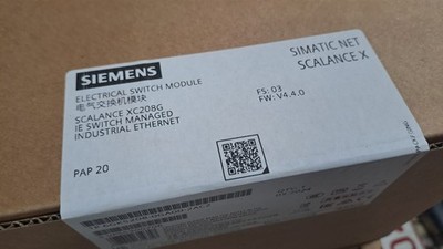 SIEMENS SCALANCE SWITCH XC208 SWTICH 6GK5208-0BA00-2AC2 l 6GK5 208 ...