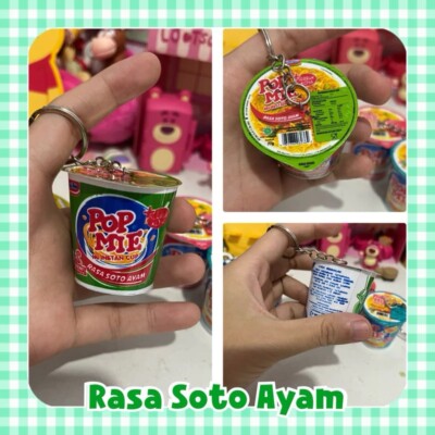 Mini Indomie Cup Noodle Keychain - Rasa Soto Ayam #hh | eBay