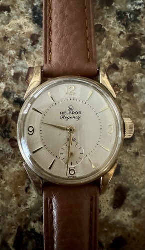 Vintage Helbros Regency Stainless Steel Swiss Made -RUNS | eBay