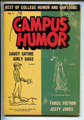 Campus Humor--#3--1957--COMIC BOOK--Charlton--VG | eBay