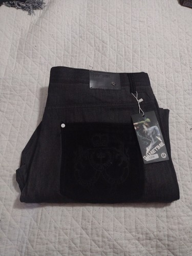Game Time Black Jeans Size 44" Waist NWT | eBay