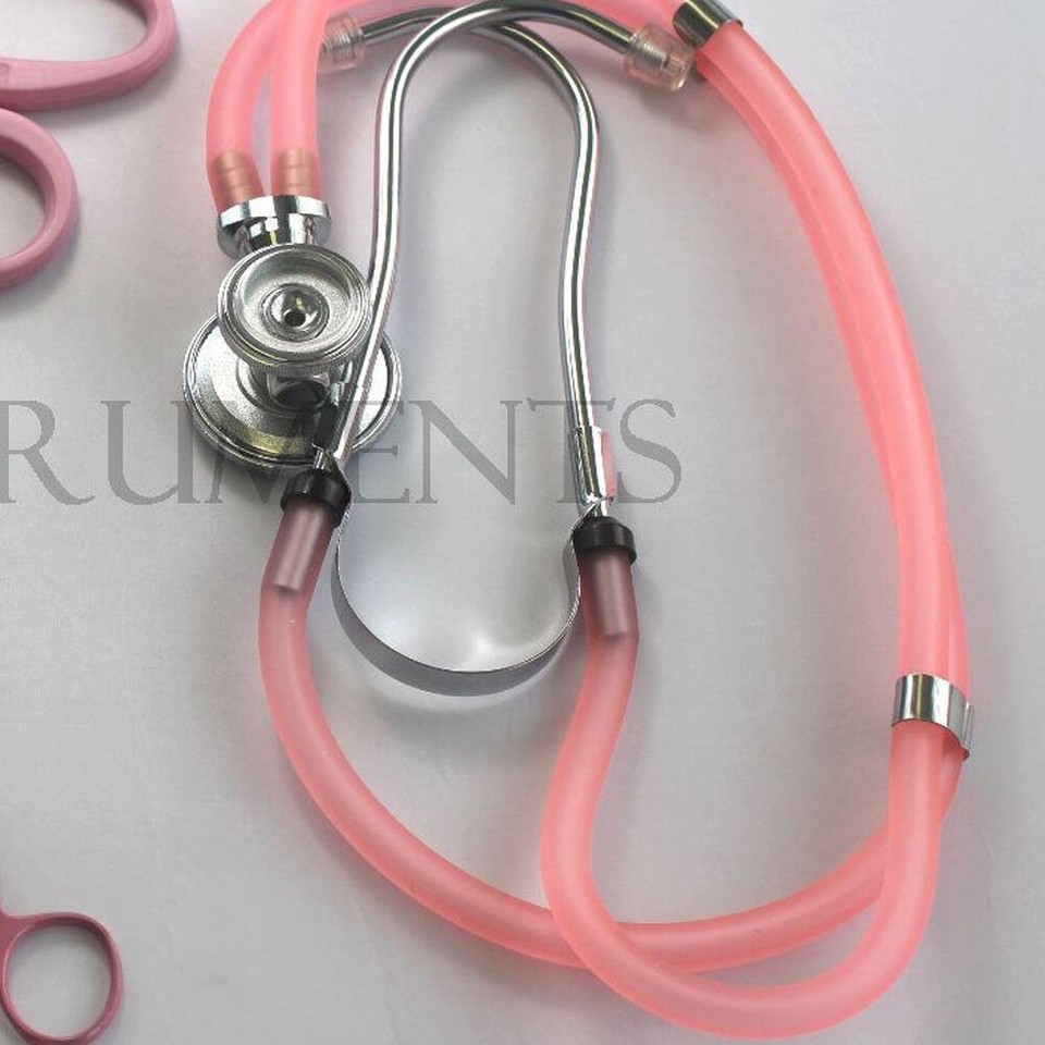 6 Piece PINK Paramedic Set - Diagnostic EMT Nursing EMS Emergency ...