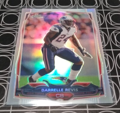DARRELLE REVIS NEW ENGLAND PATRIOTS 2014 TOPPS CHROME REFRACTOR CARD ...