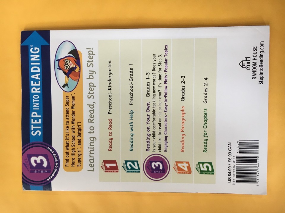 Step into Reading: DC Super Hero Girls Deluxe Step into Reading by Mona ...