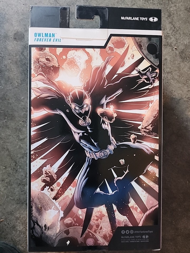 Mcfarlane Toys Gold Label Dc Multiverse Owlman Action Figure Forever ...