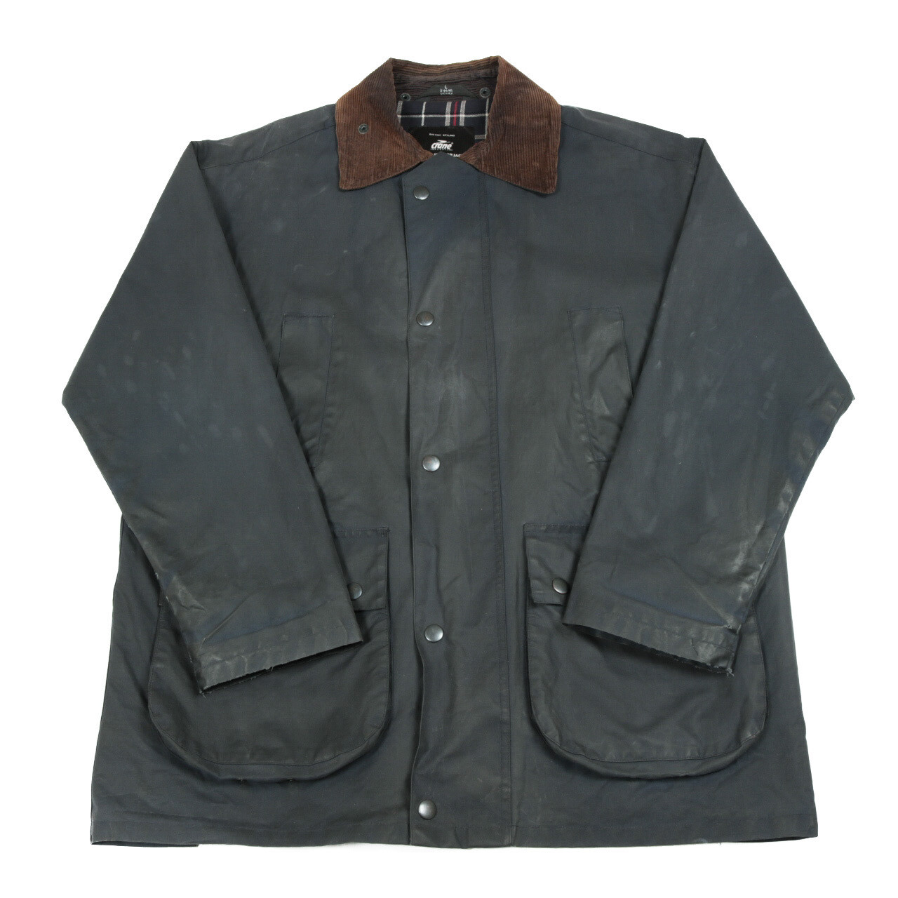 CRANE Wax Jacket Made in GB Large Coat Rain Waterproo… - Gem