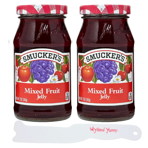 Smucker's Jelly Mixed Fruit 12 oz 340 g (2 pack) with BONUS SPREADER | eBay