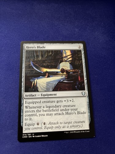 MTG Hero's Blade Commander Legends 314/361 Regular Uncommon | eBay