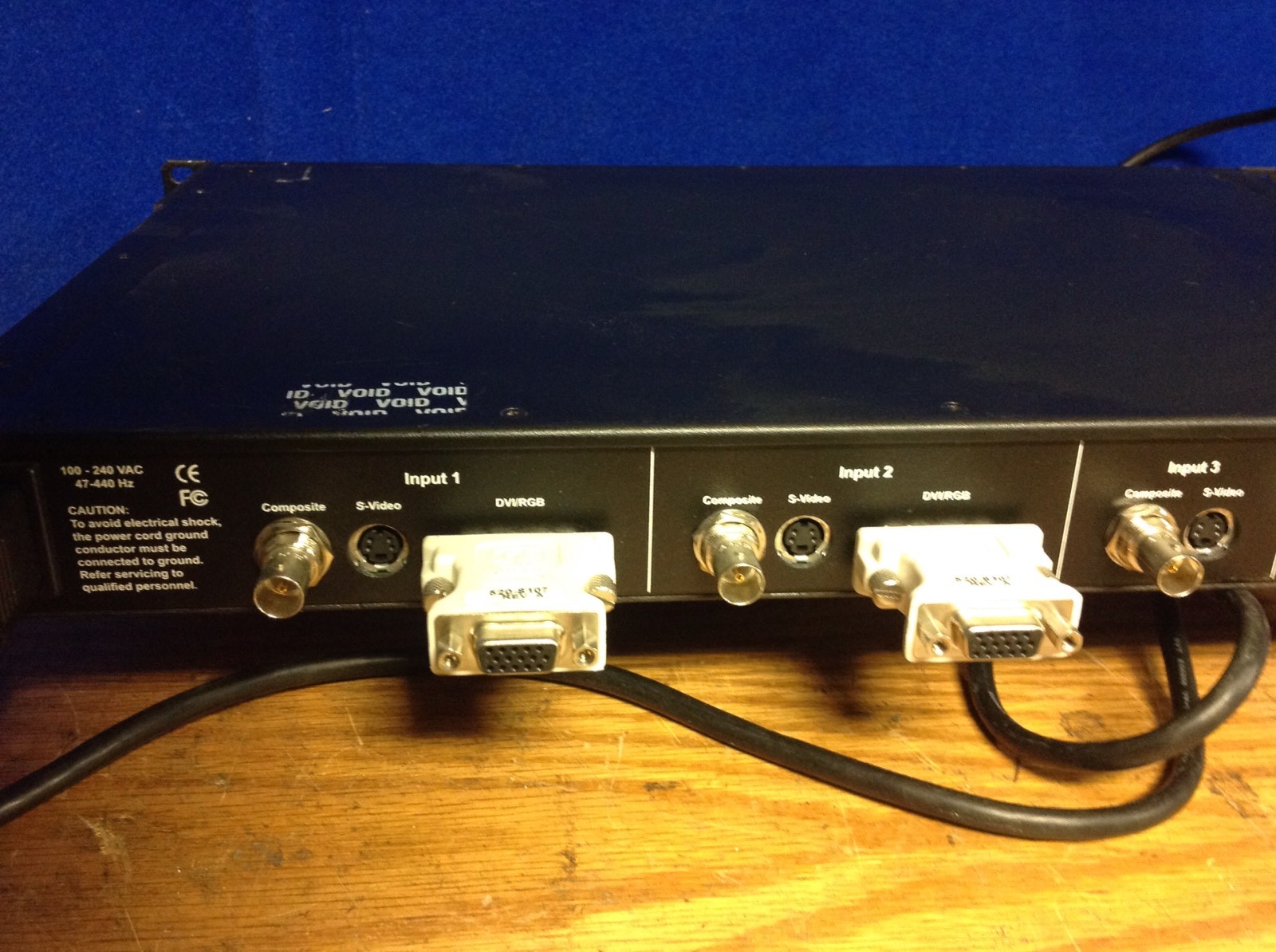 Rgb Spectrum Quadview 2+2 Rgb250 Dvi,hdtv Display Processor Splitter ...