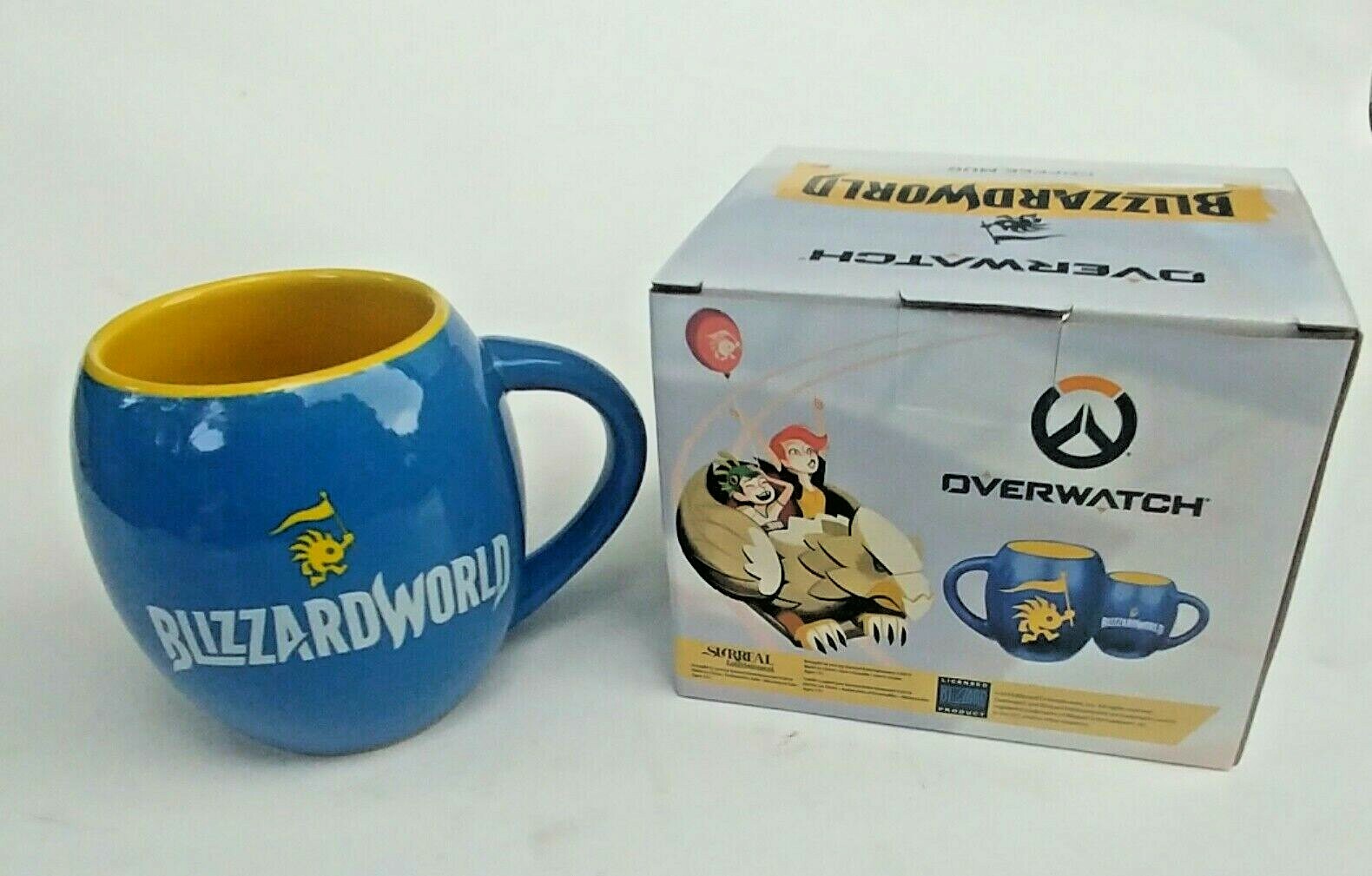 BLIZZARD World Of Warcraft Overwatch Coffee Mug Murloc Logo (4 PACK ...