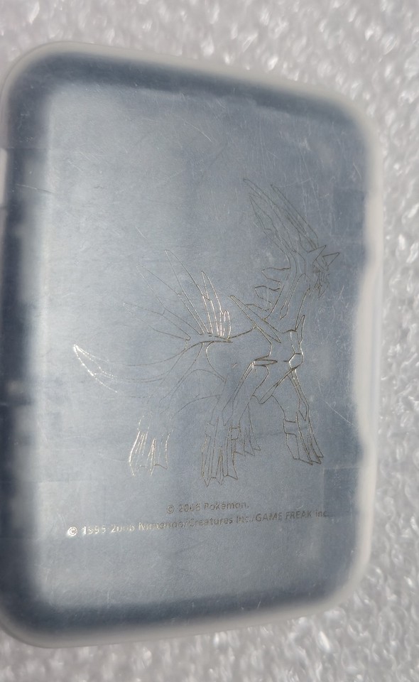 Pokemon Center Limited Dialga Nintendo DS / GBA Cartridge Case Rare ...
