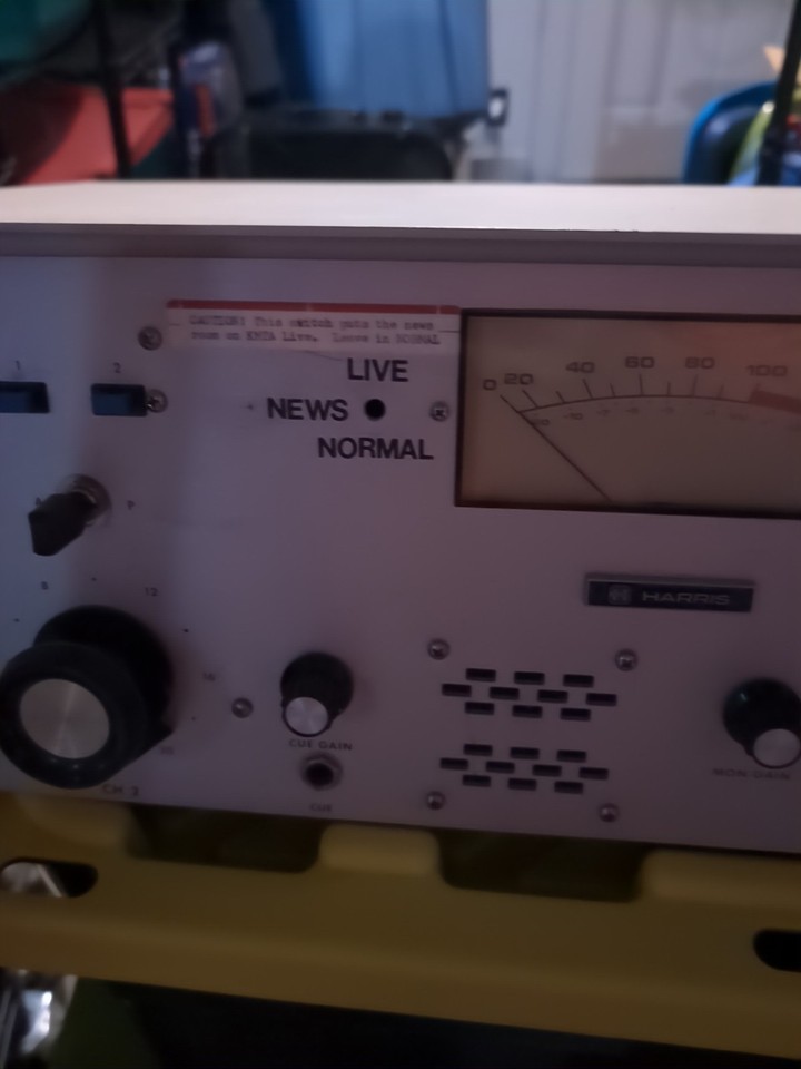 Vintage Harris Gates MONO-5 Broadcast Studio Radio Mixer Analog Audio ...