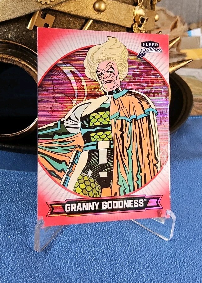 Granny Goodness 2025 Fleer Brilliants Superman #63 Red Price Guide ...