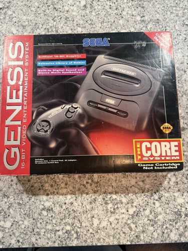 Sega Genesis Console Model 2 CIB Original Box Tested Working Core ...