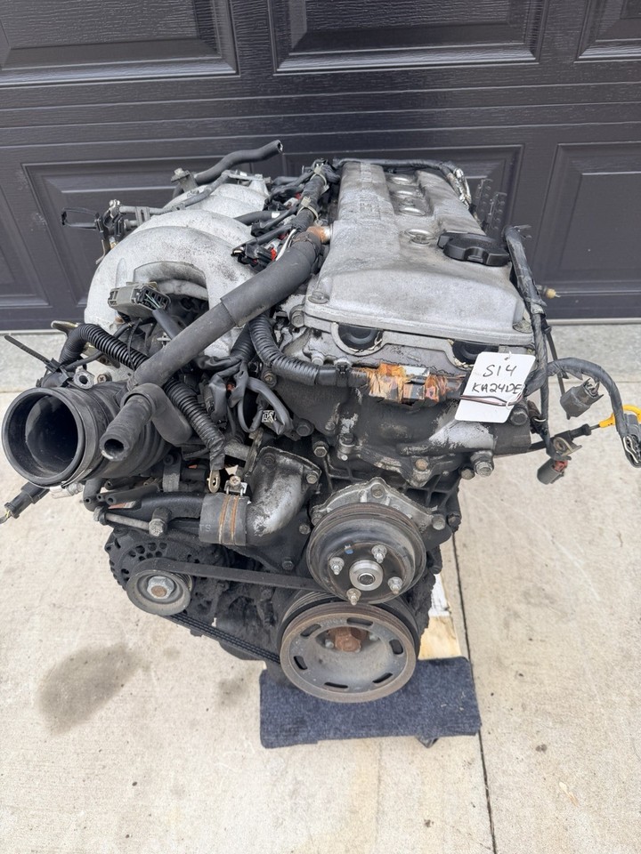 95-96 Nissan 240SX S14 KA24DE Engine Unknown Miles | eBay