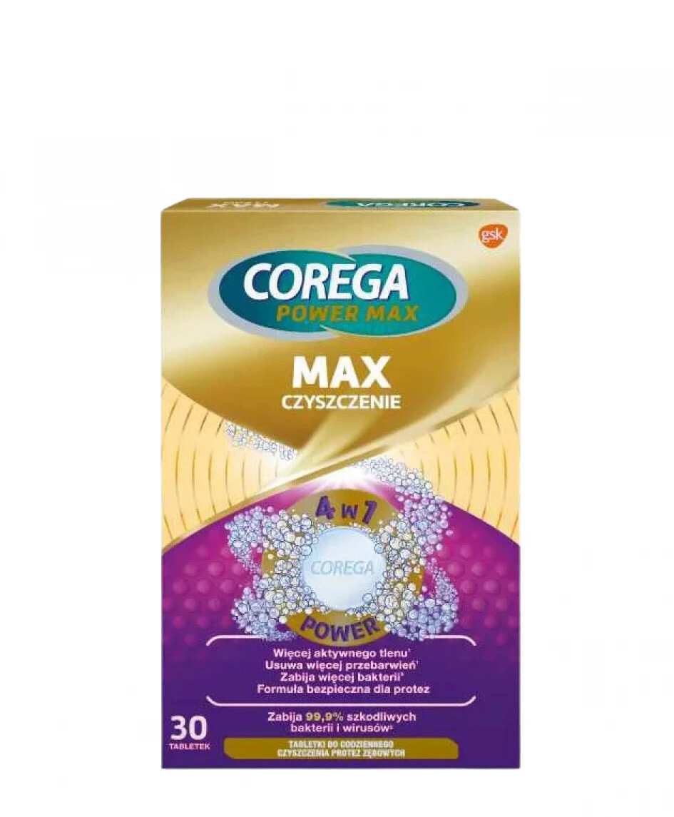 Corega Max Clean denture cleaning tablets, 30 pcs. | eBay