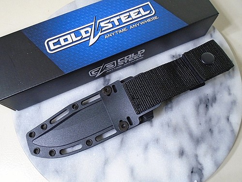 Cold Steel SRK-C Compact Fixed Blade Knife Full Tang SK-5 Black Tan ...