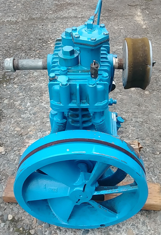 Quincy 310 Air Compressor. Two stage pump with pressure lubrication | eBay