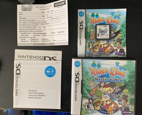 River King: Mystic Valley (Nintendo DS, 2008) Complete CIB 719593100065 ...